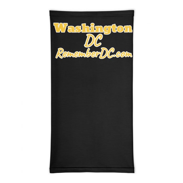 Washington DC Face Mask – Remembering DC! – Remember DC