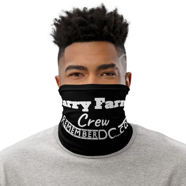 Barry Farms Crew Face Mask – Remembering DC! – Remember DC